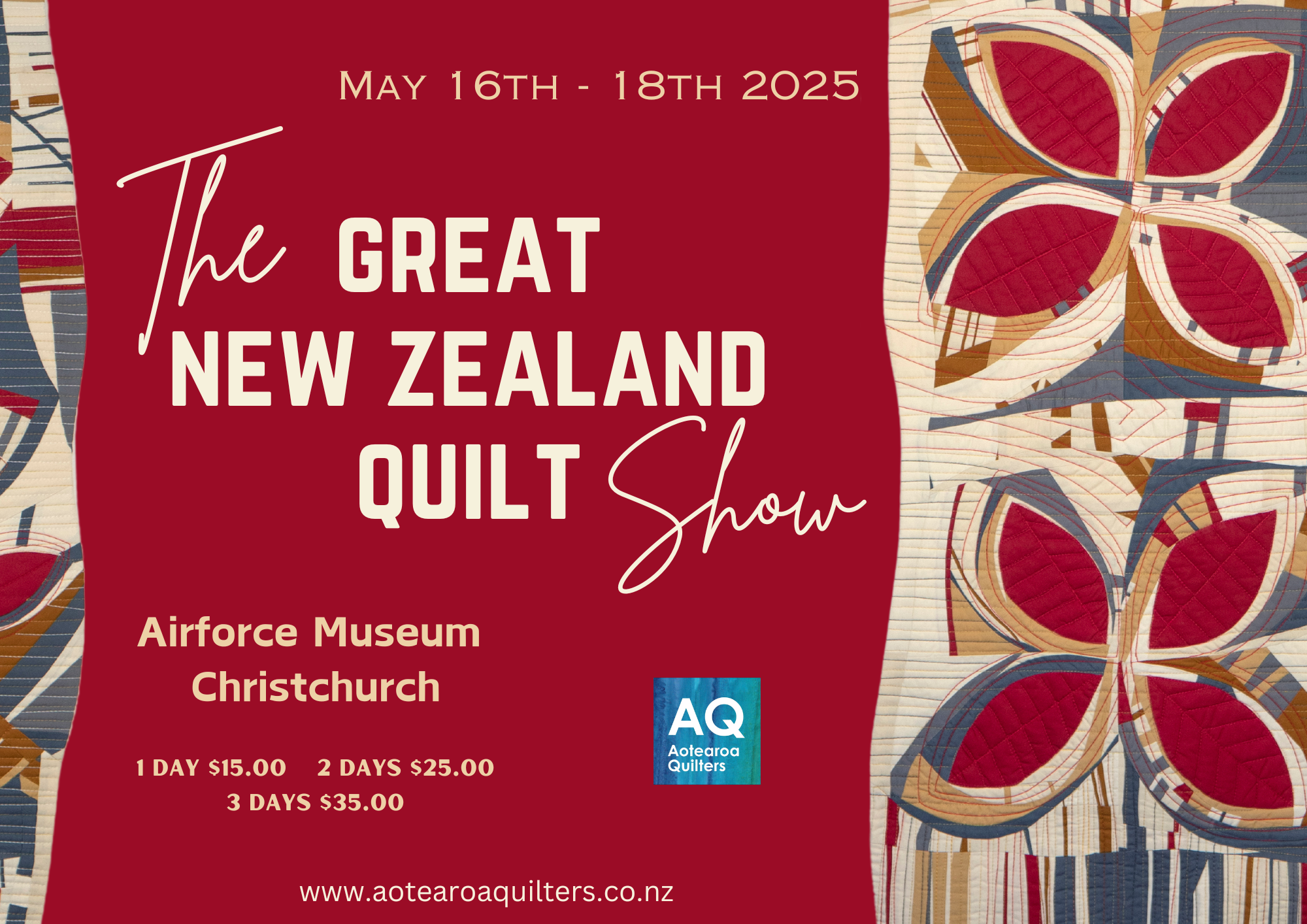 GNZQS 2May025 flyer-2 | Aotearoa Quilters